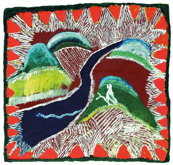 Bonhams : Ginger Riley Munduwalawala (circa 1936-2002) Limmen Bight Country