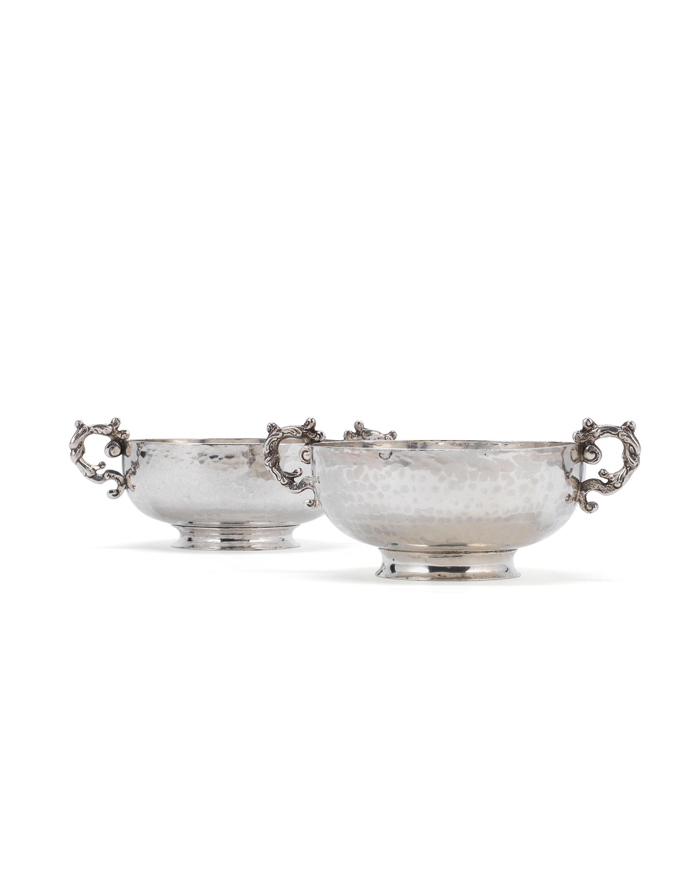 Bonhams : An Art Deco silver mounted glass biscuit barrel by Frank Cobb ...