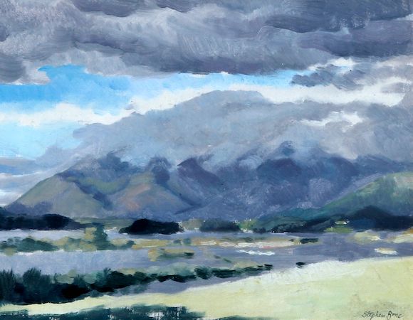 Bonhams : Stephen Bone (British, 1904-1958) 'Skiddaw from Borrowdale'
