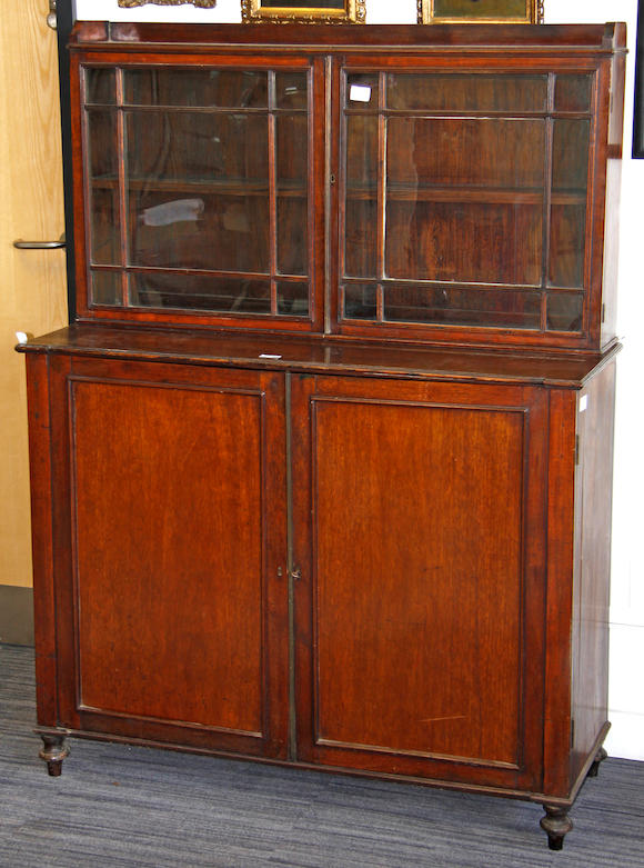 Bonhams A Regency Mahogany Low Bookcase