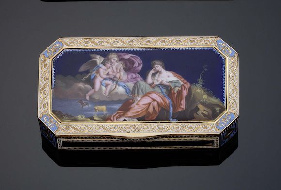 Bonhams : An early 19th century gold snuff box Unmarked apart from ...