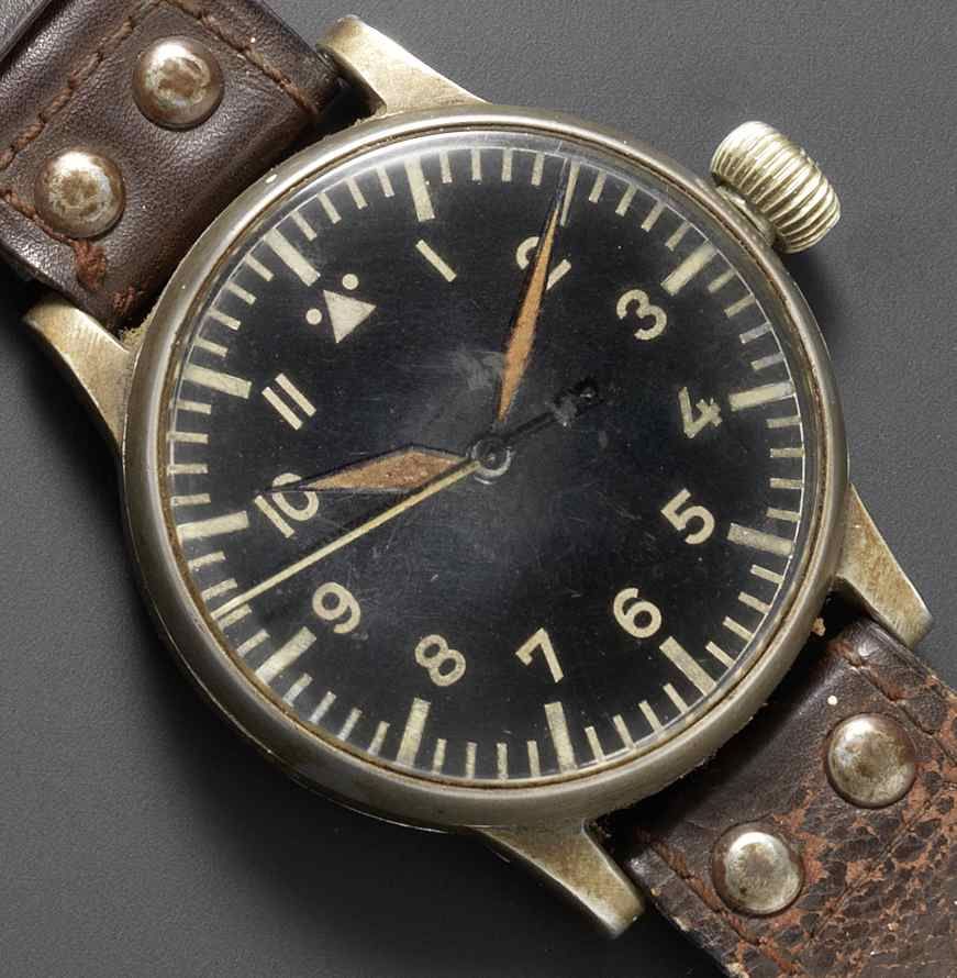 Bonhams : A. Lange & Söhne. A fine and rare German military pilots ...