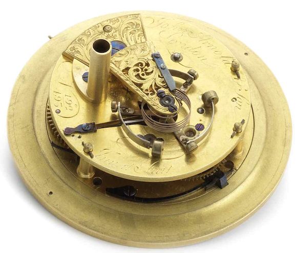 Bonhams : John Arnold and Son. A late 18th century pocket chronometer ...
