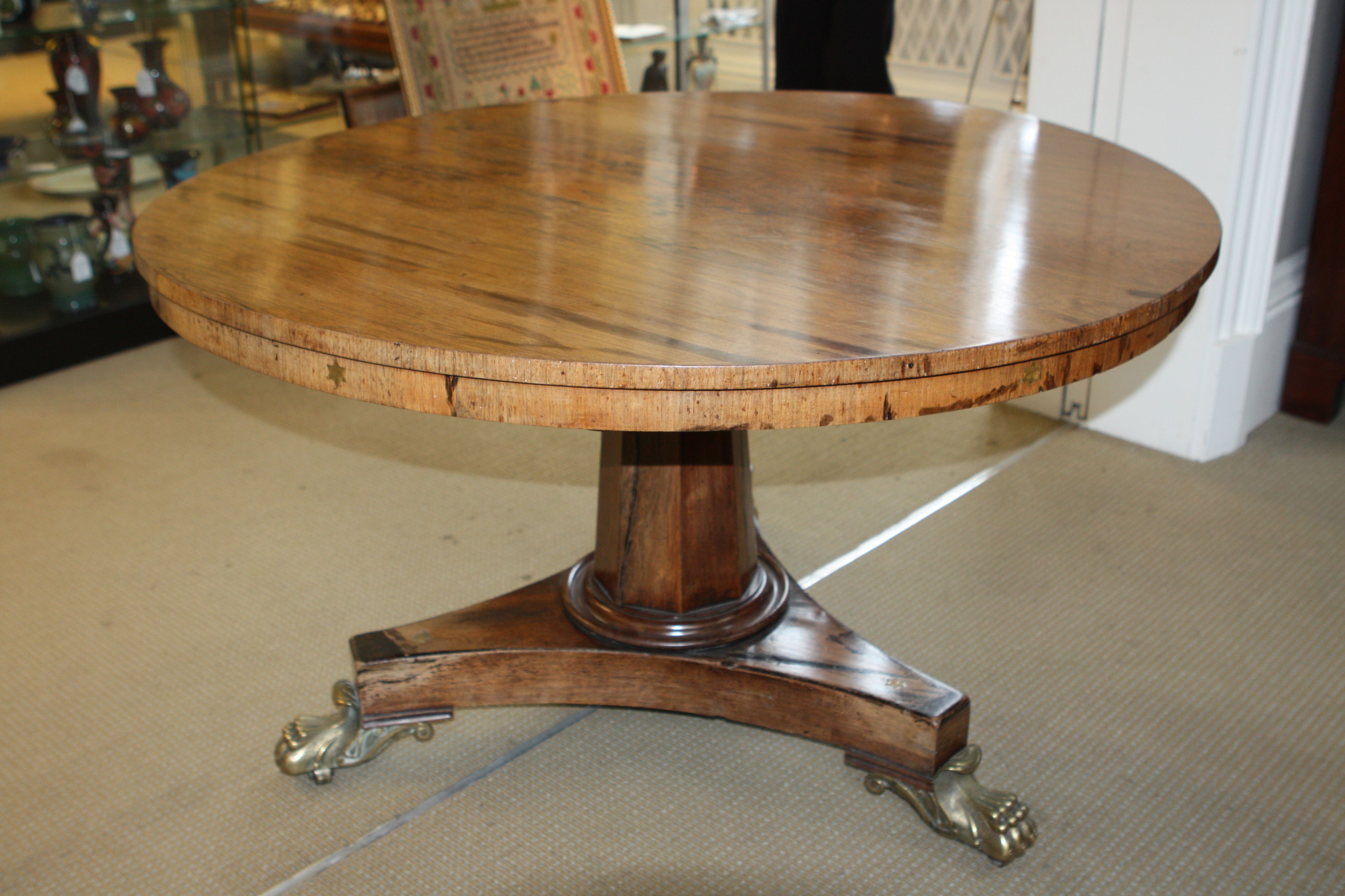 Bonhams : A rosewood centre table, second quarter 19th century
