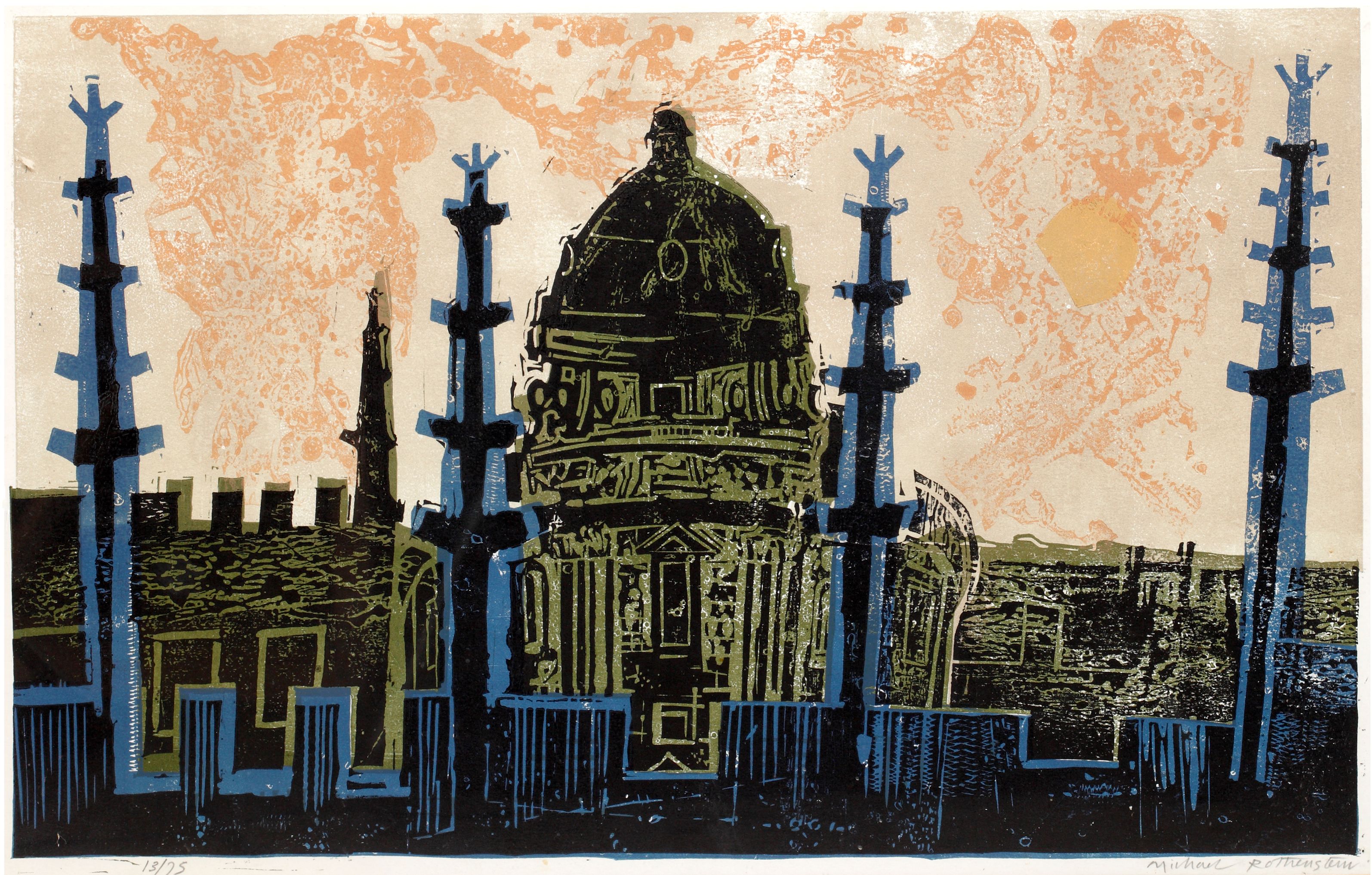 Bonhams : Michael Rothenstein (British, 1908-1993) Radcliffe Camera ...