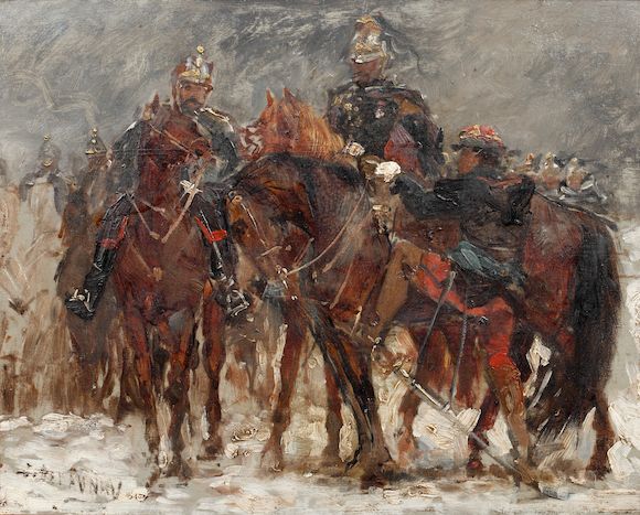 Bonhams : Jules (Duval) Delaunay (French, born circa 1815-1906) Sketch ...