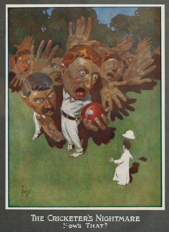 Bonhams : Frederick William Leist (Australian, 1878-1945) The Cricketer ...