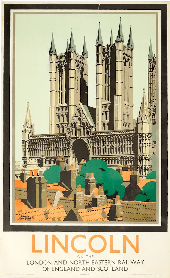 Bonhams : Frank Newbould (British, 1887-1951) Lincoln, on the London ...