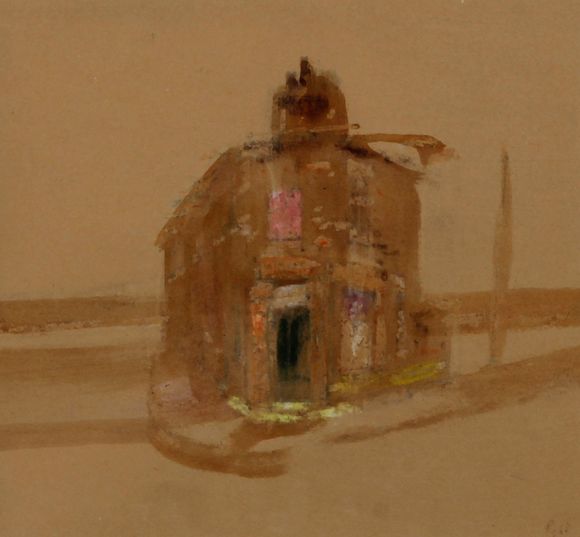 Bonhams : Harold Riley (British, 1934) 'Buildings, Pendleton' and ...
