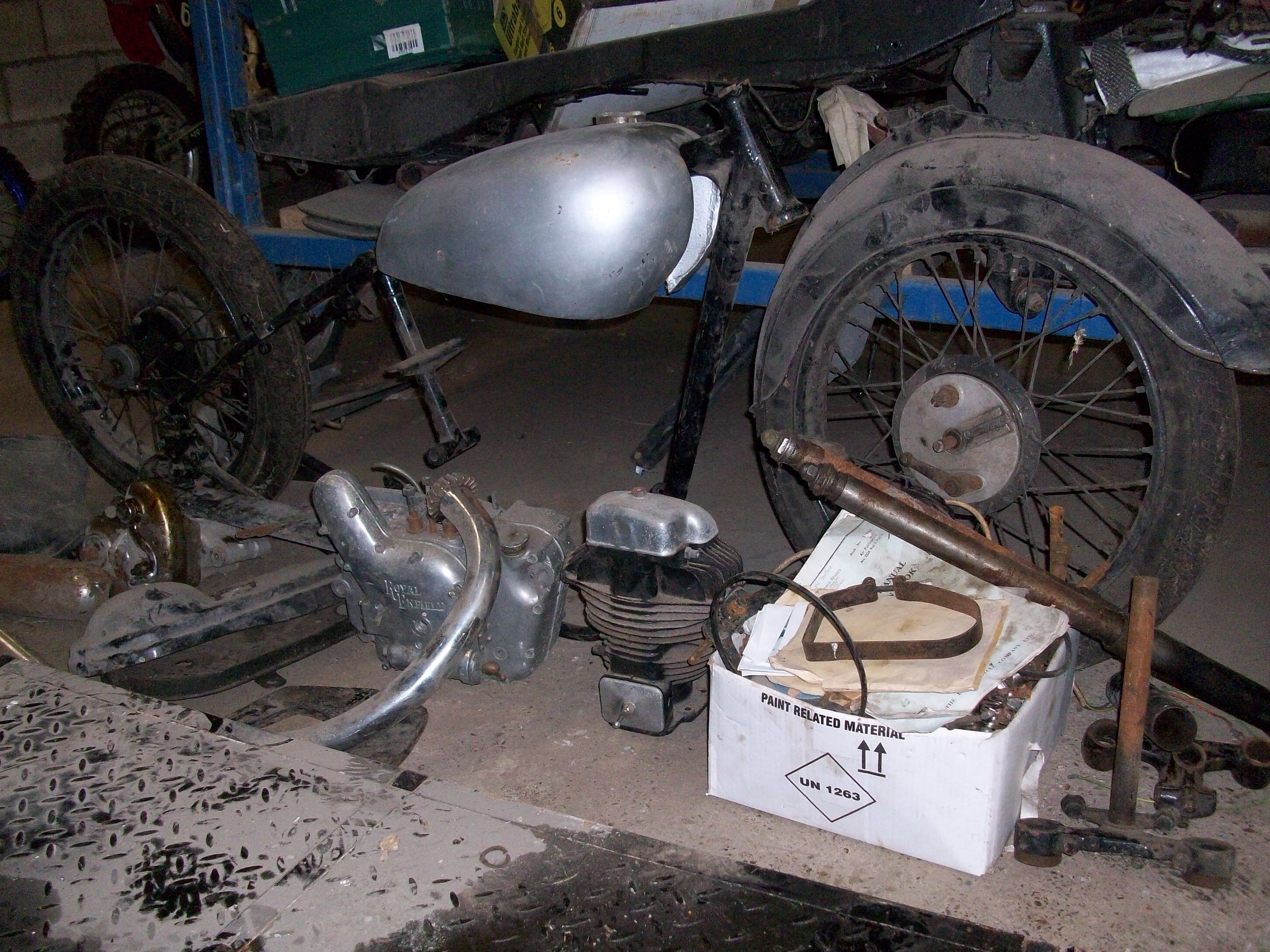 Bonhams Cars : 1948 Royal Enfield 346cc Model G Frame no. 7478 Engine ...