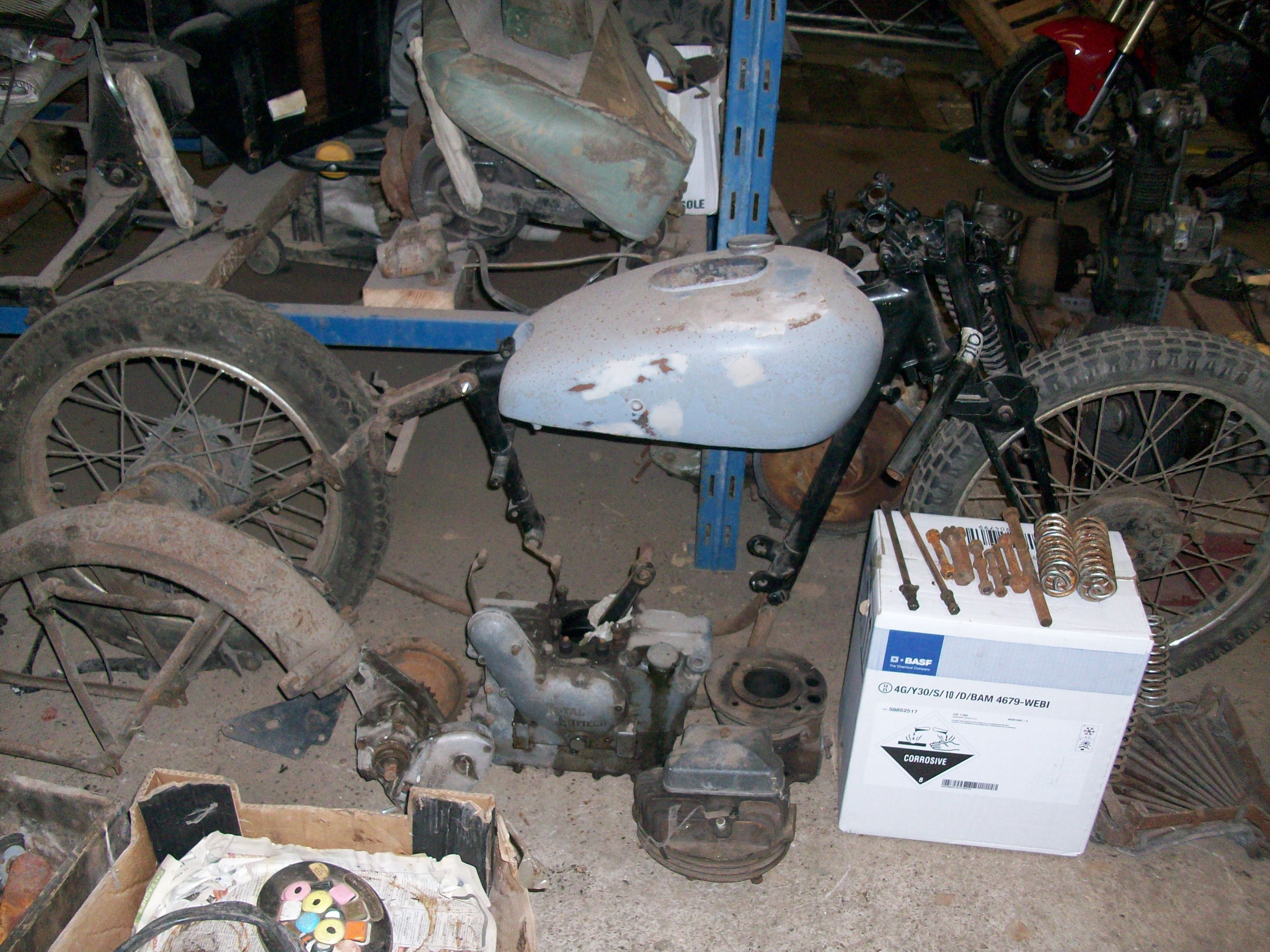 Bonhams Cars : 1936 Royal Enfield 346cc Model G Project Frame no. 23621 ...