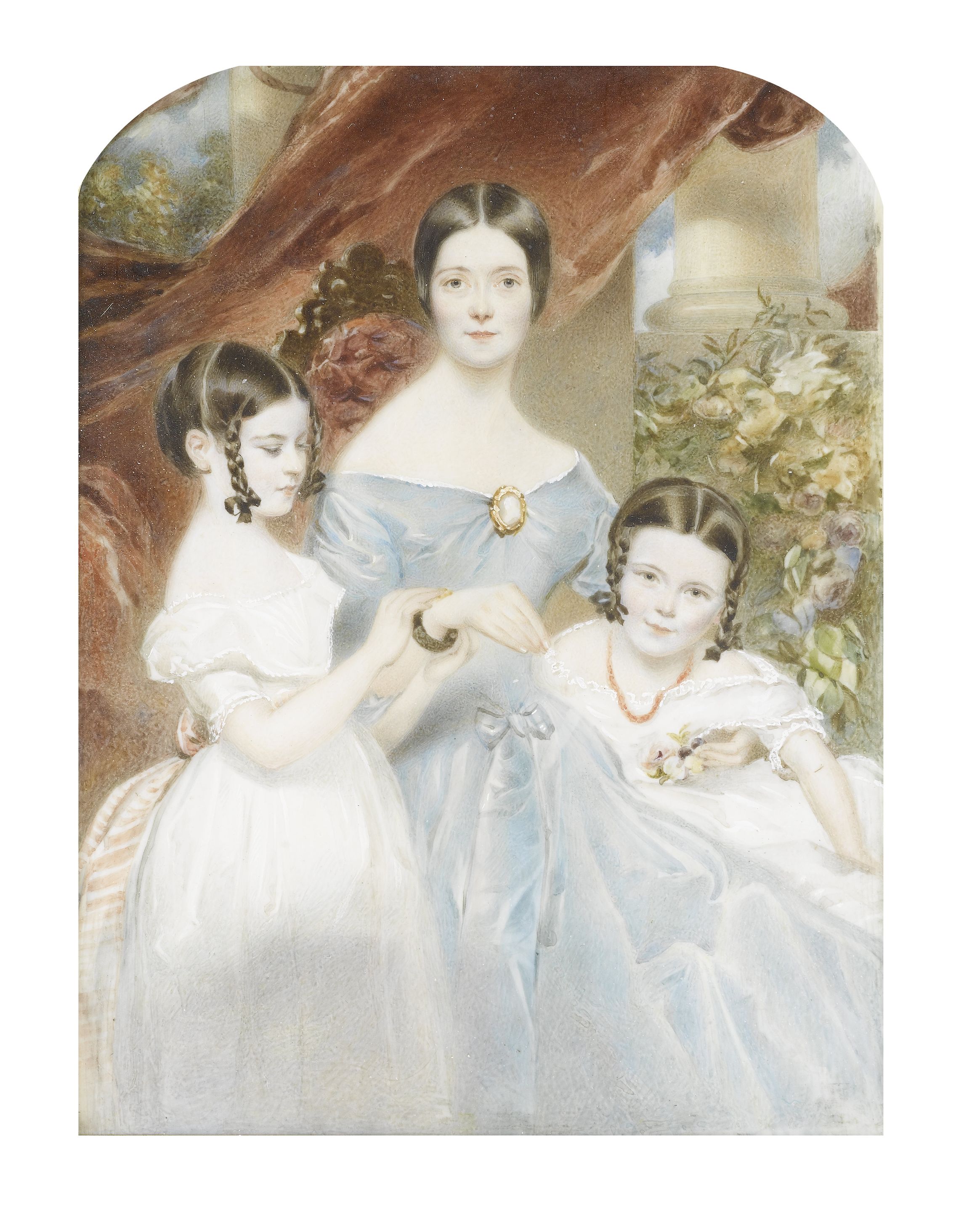 Bonhams : Edward J. Harding (Irish, 1804-1870) Lady Elizabeth Deane ...