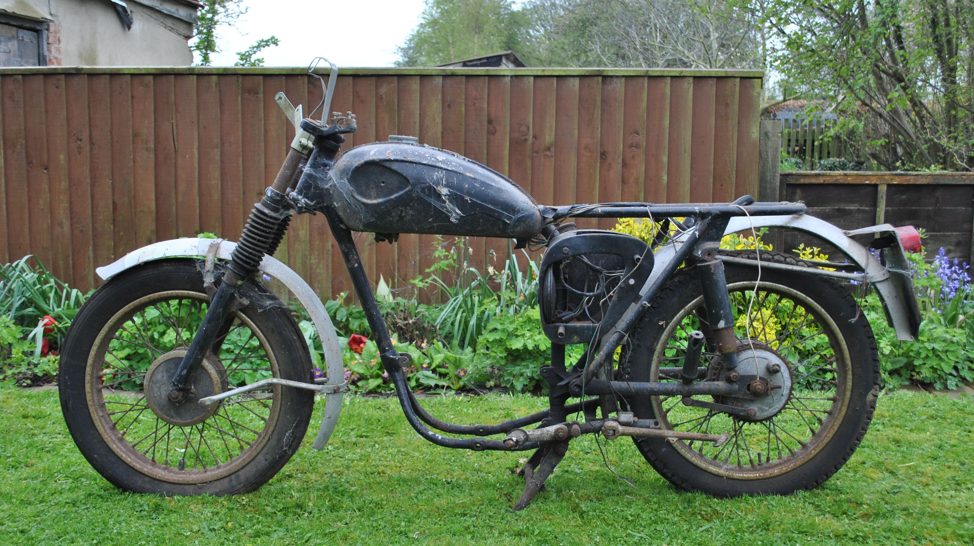Bonhams Cars A C1960 Bsa C15 Rolling Chassis