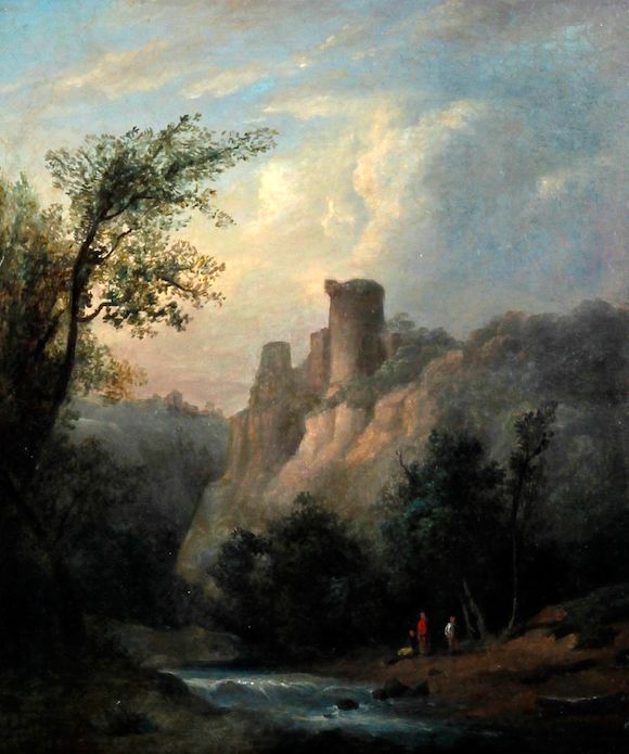 Bonhams : Circle of Richard Wilson R.A.(British, 1713-1782) 'Landscape ...