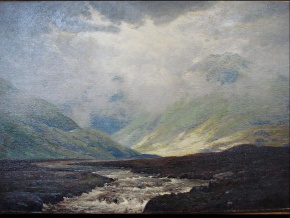 Bonhams : George Melvin Rennie (Scottish, 1874-1953) Morning Mist on ...