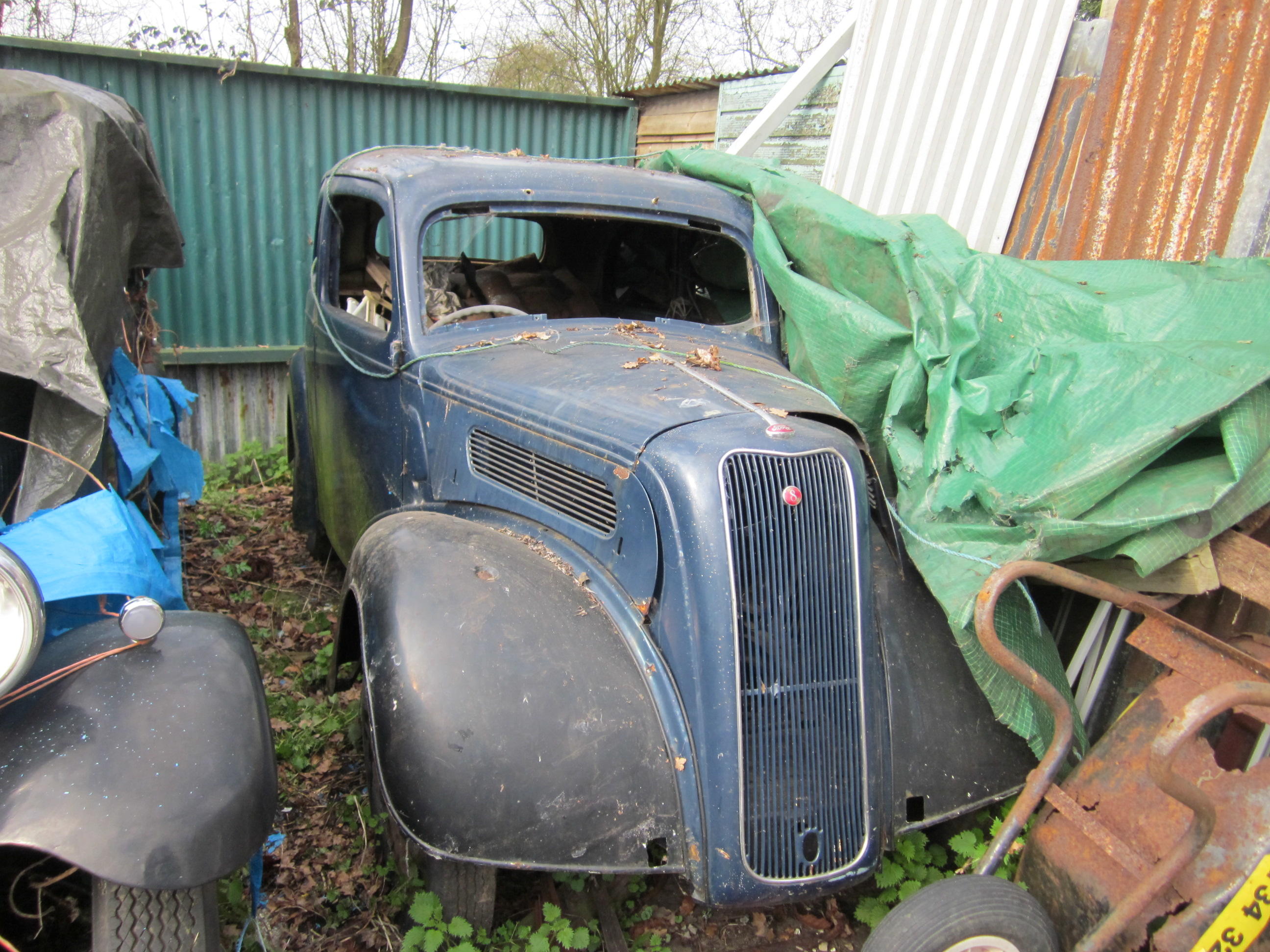Bonhams Cars 1938 Ford Eight Saloon Chassis No Y246812 Engine No