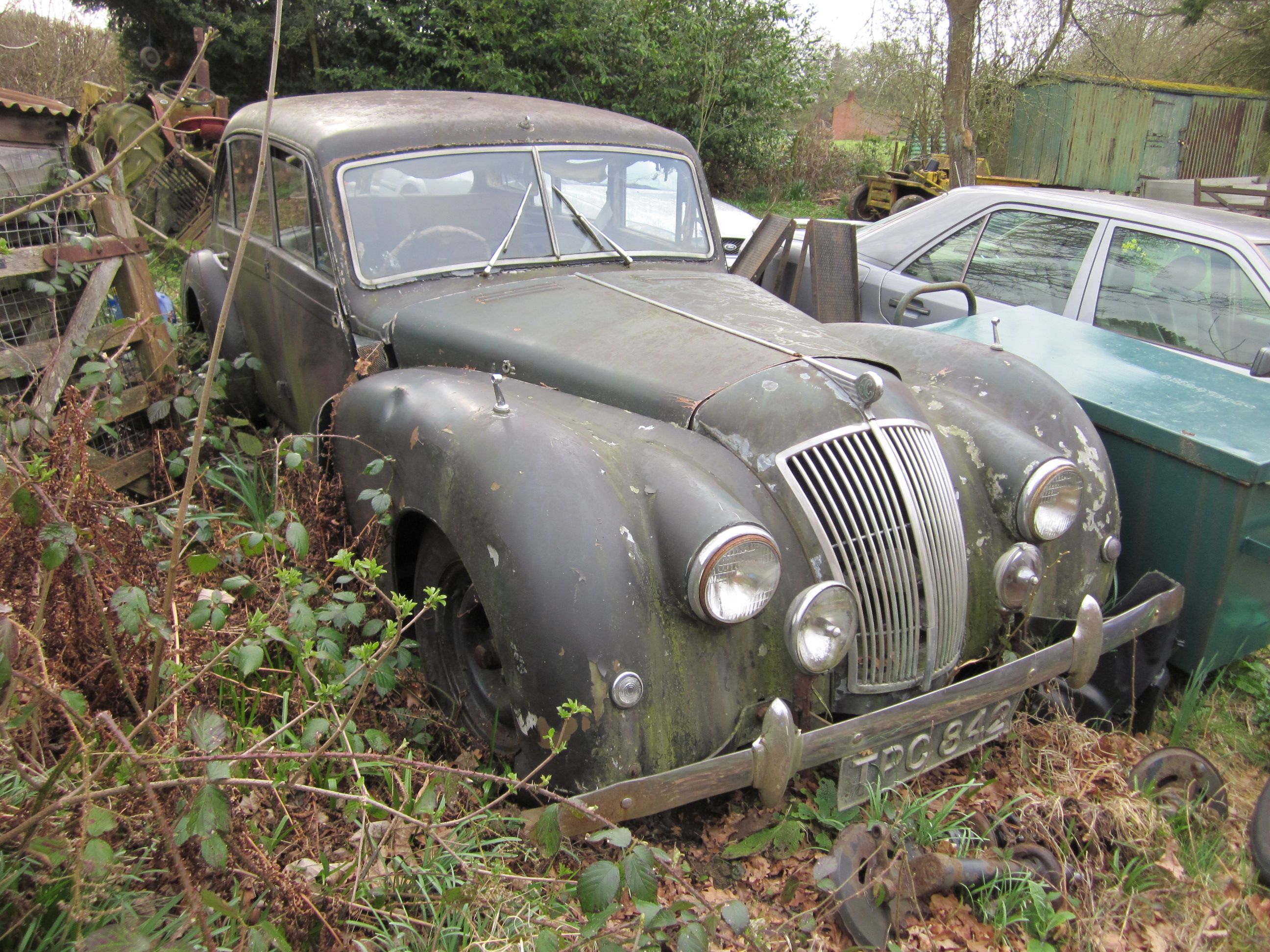 Bonhams Cars : Two owners from new,1953 AC 2-Litre Saloon Chassis no ...
