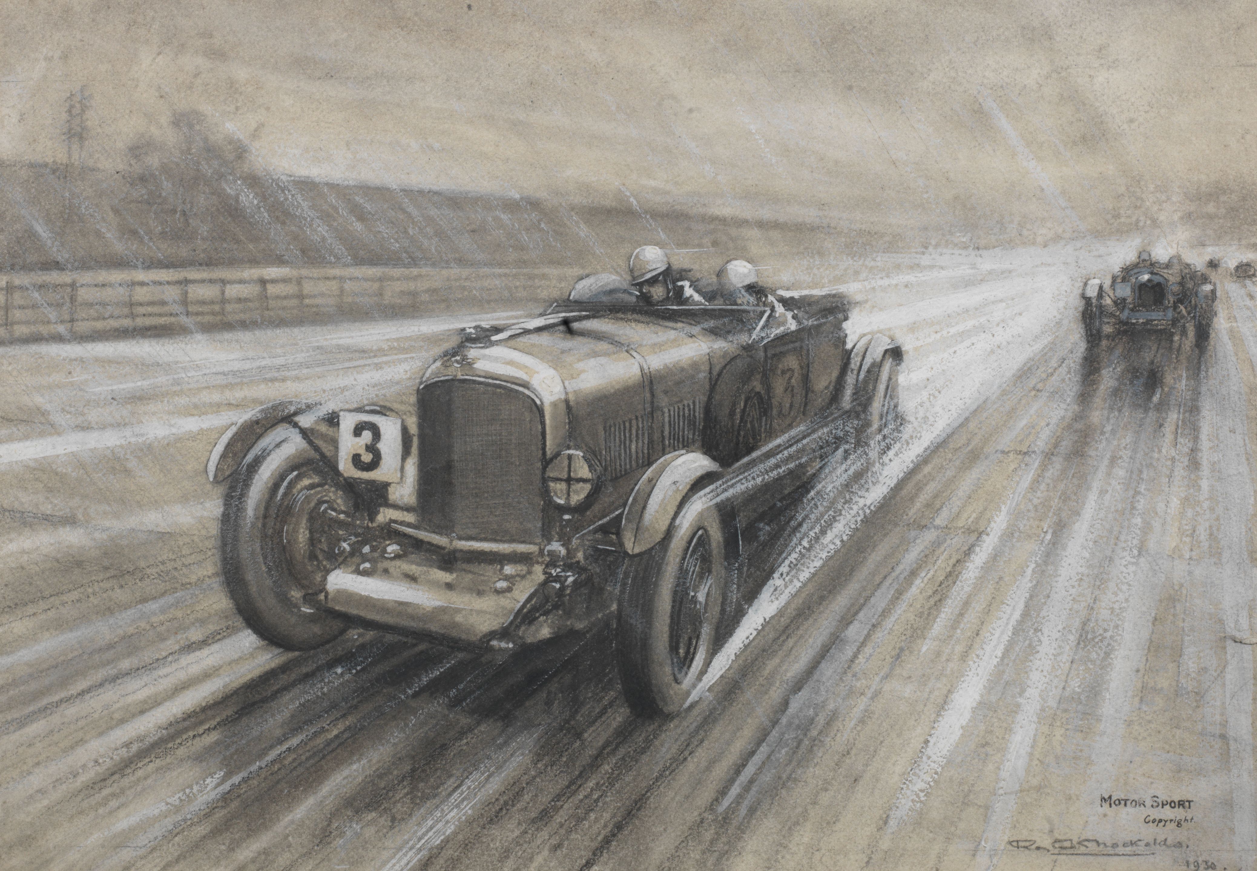 Bonhams Cars : An original illustration of from The Motor Sport by Roy ...