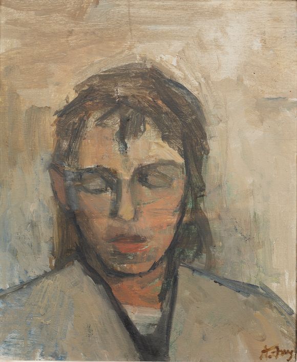Bonhams : Anthony Fry (British, born 1927) Portrait of Barbara