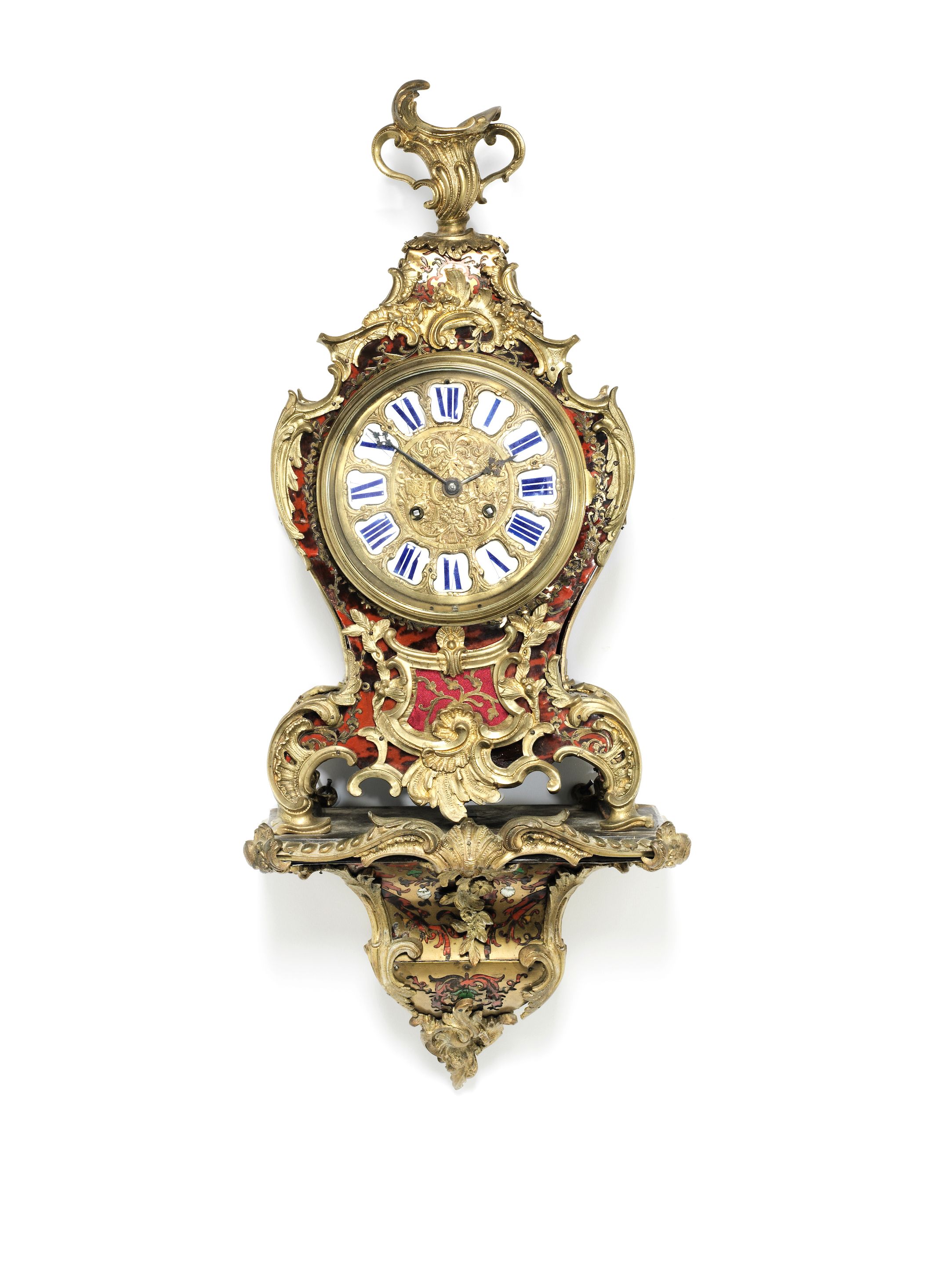 Bonhams : A good mid 19th century boulle work bracket clock with ...