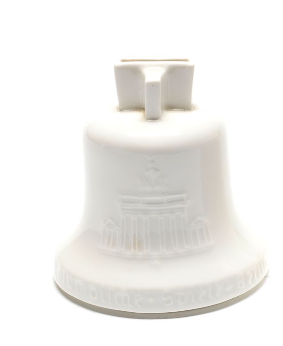 Bonhams : Olympic Bell Money Saver A decorative money saver of Olympic ...