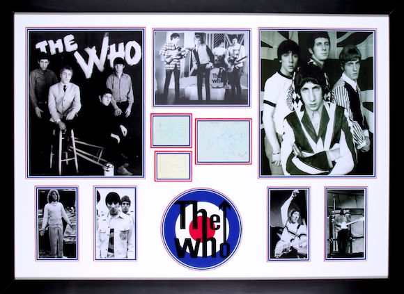 Bonhams : Autographs of The Who, 1960s,