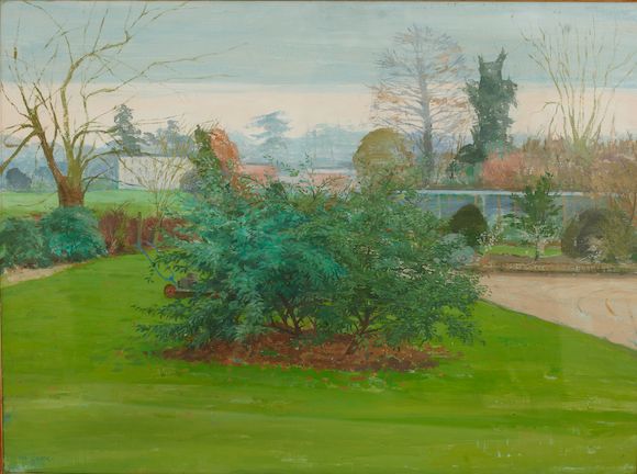 Bonhams : Margaret Green (British, 1925-2003) Evening, Buxhall Vale