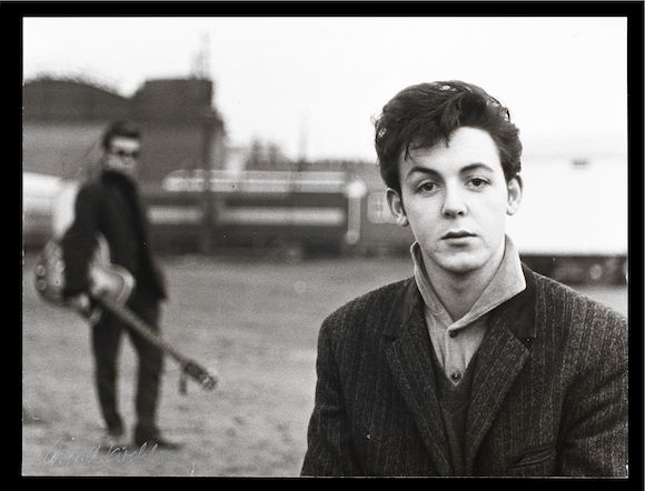 Bonhams : A photograph of Paul McCartney by Astrid Kirchherr,