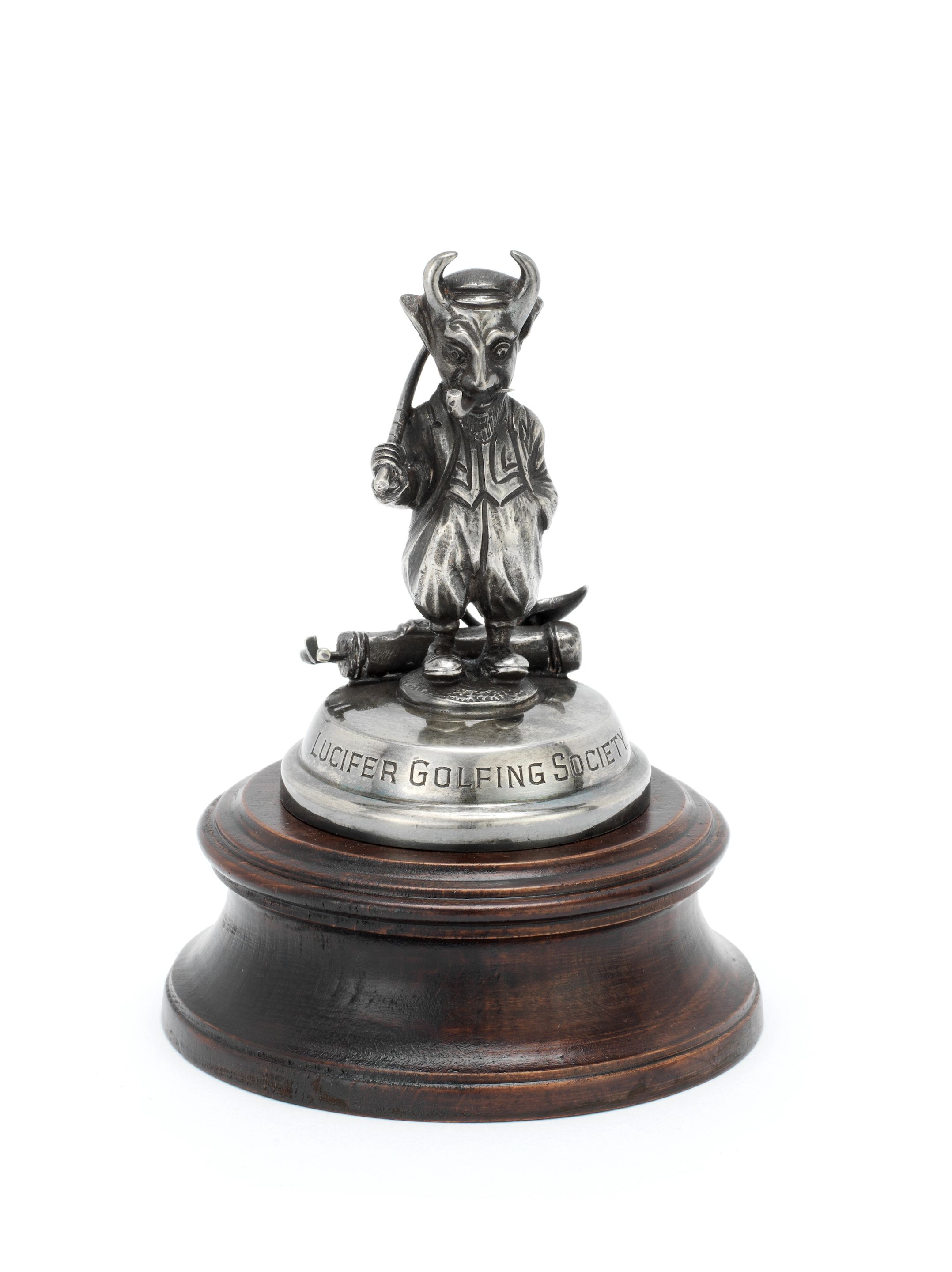 Bonhams Cars : A 'Lucifer Golfing Society' car mascot, British,