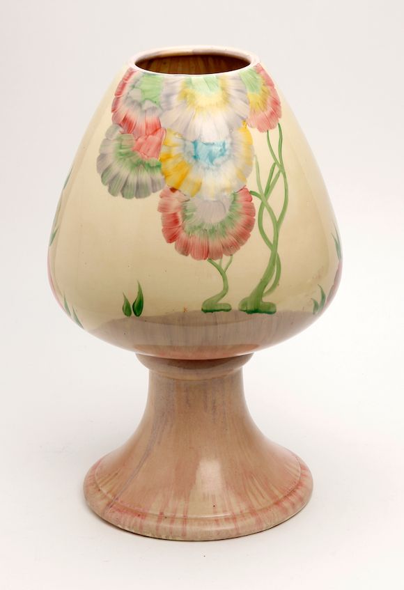 Bonhams : A Clarice Cliff 'Aurea' pattern flower goblet Circa 1934
