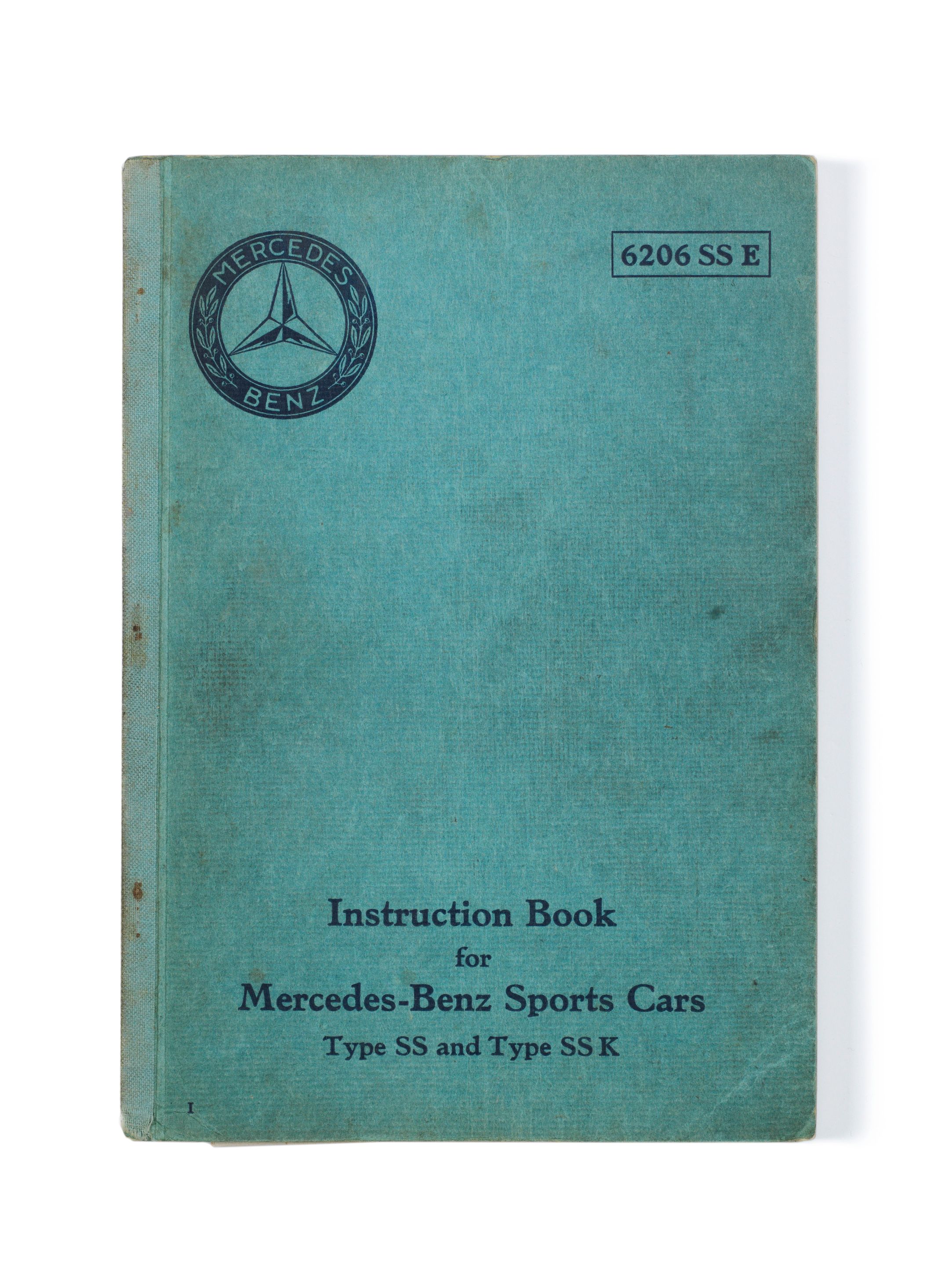 Bonhams Cars : A Mercedes-Benz Sports Cars instruction book, for SS and ...