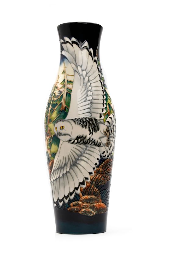 Bonhams : A Moorcroft limited edition 'Mountain Kingdom' vase, designed ...
