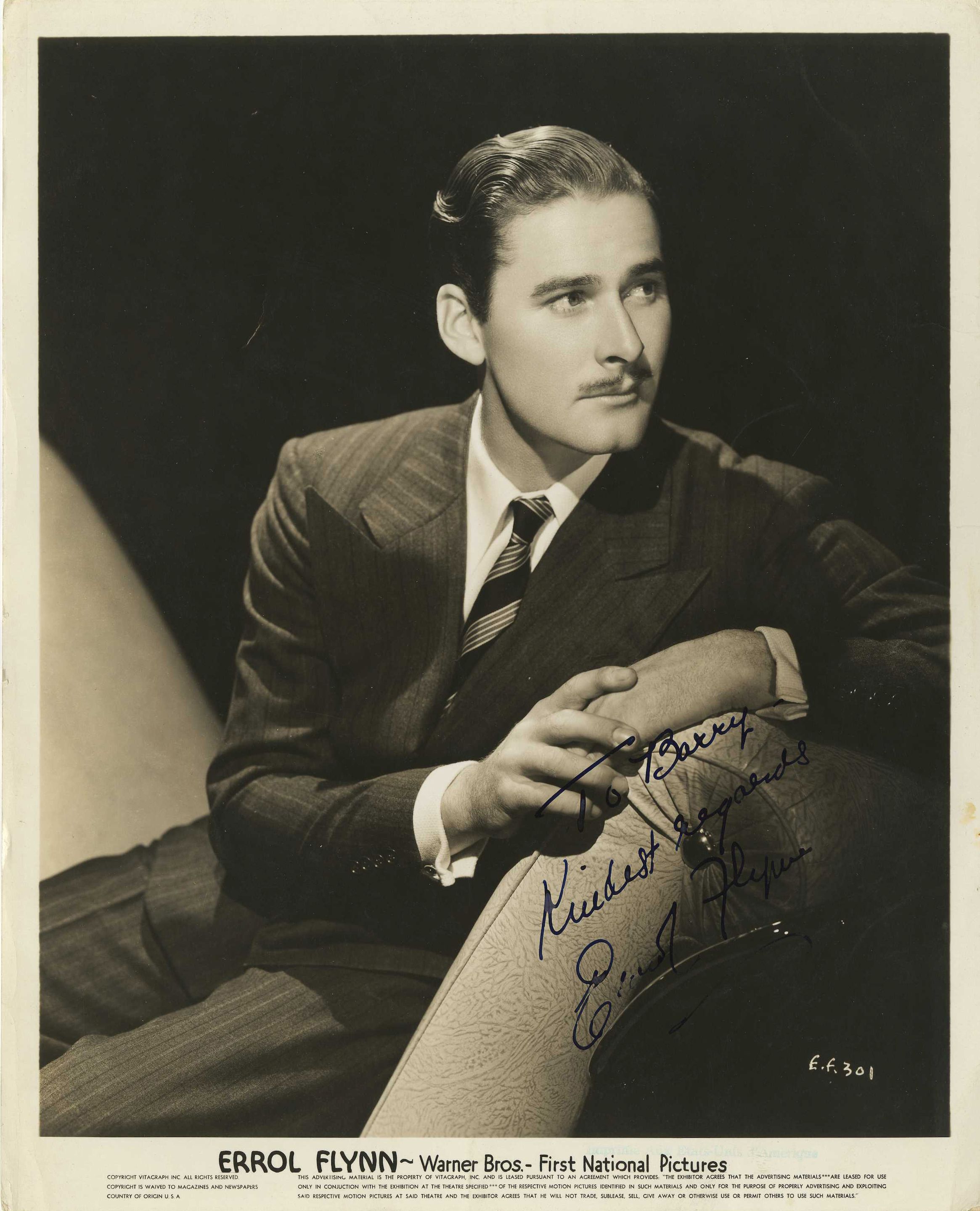 Bonhams : A group of Errol Flynn photographs, including some from his ...