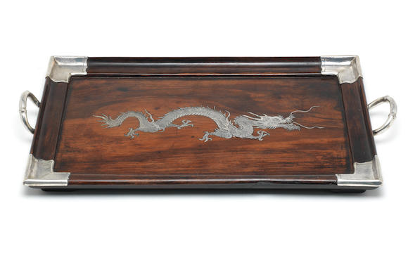 Bonhams A Late 19th Early 20th Century Chinese Export Silver Mounted