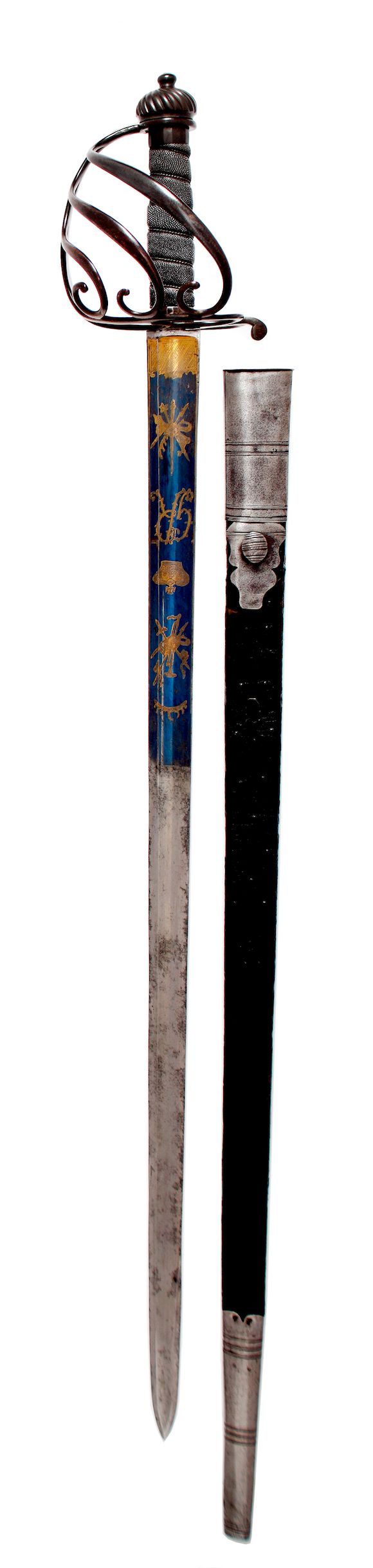 Bonhams : A Good Georgian Cavalry Officer's Back Sword
