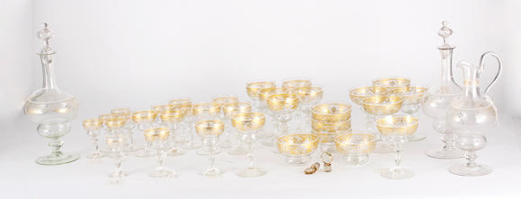 Bonhams A Part Suite Of Venetian Glass