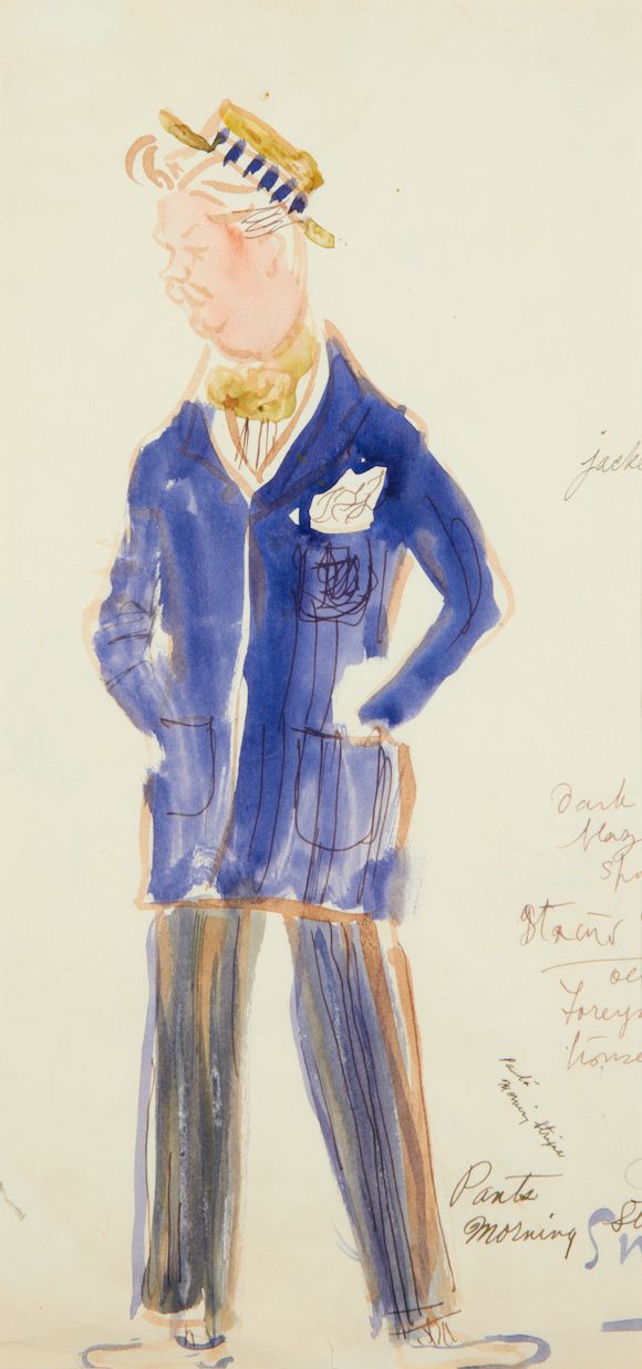 Bonhams : Cecil Beaton (British, 1904-1980) Portrait of a man, believed ...