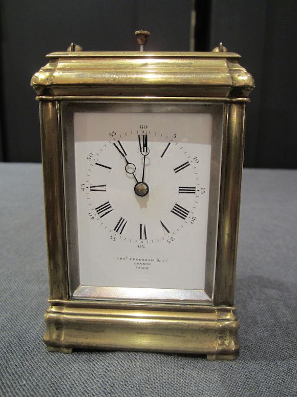 Bonhams : A good late 19th century French gorge cased striking and ...