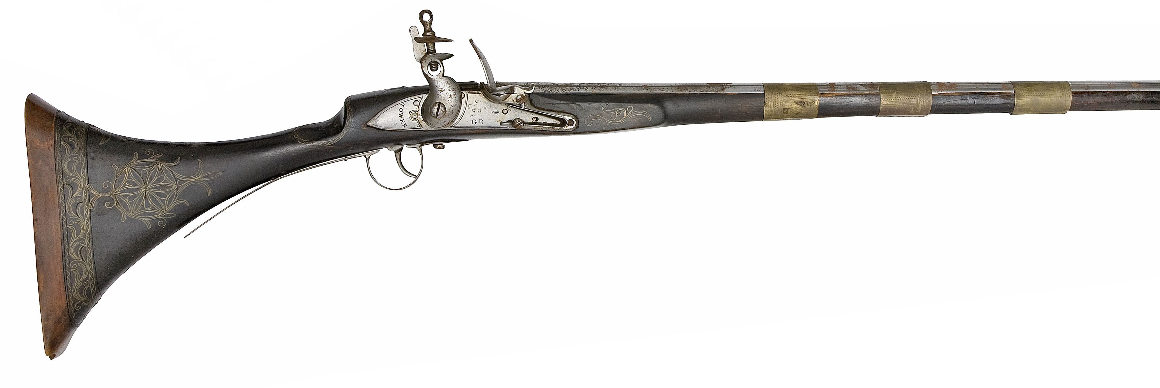 Bonhams : A North African (Moroccan) 22-Bore Flintlock Gun, And An ...