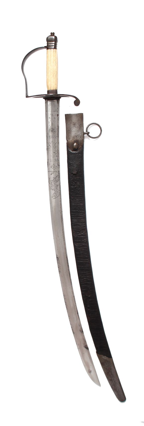 Bonhams : A Georgian Cavalry Officer's Sabre