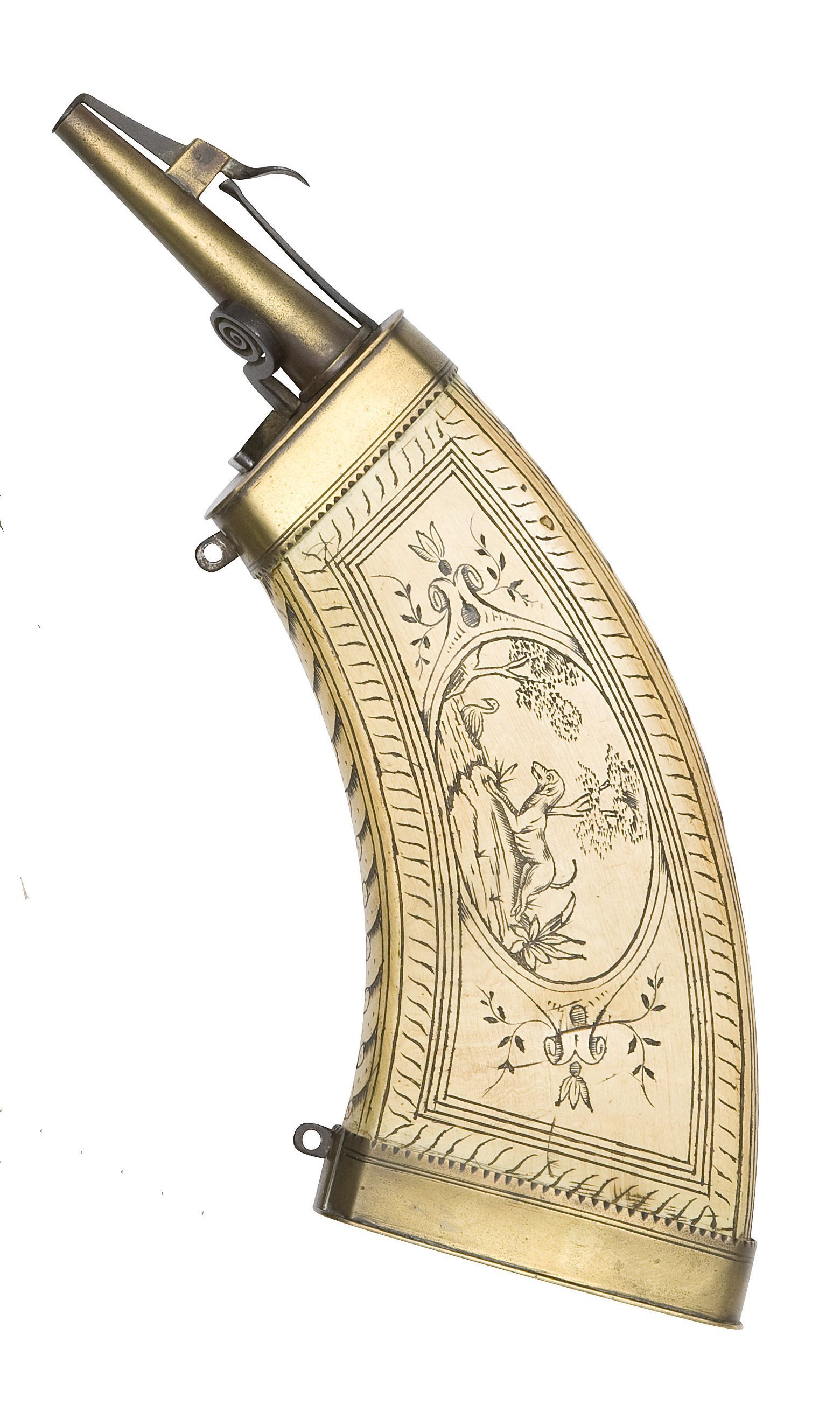 Bonhams : A Powder-Flask In German Late 16th Century Style