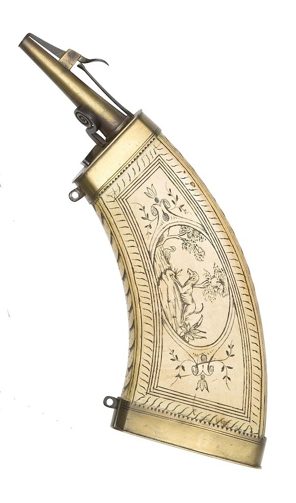 Bonhams : A Powder-Flask In German Late 16th Century Style