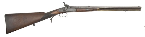 Bonhams : An 80-Bore Percussion Short Sporting Rifle, And A 14-Bore ...