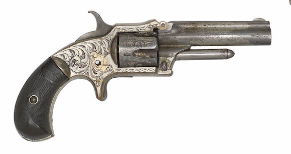 Bonhams : A .30 Marlin Standard Model Five-Shot Rim-Fire Pocket Revolver