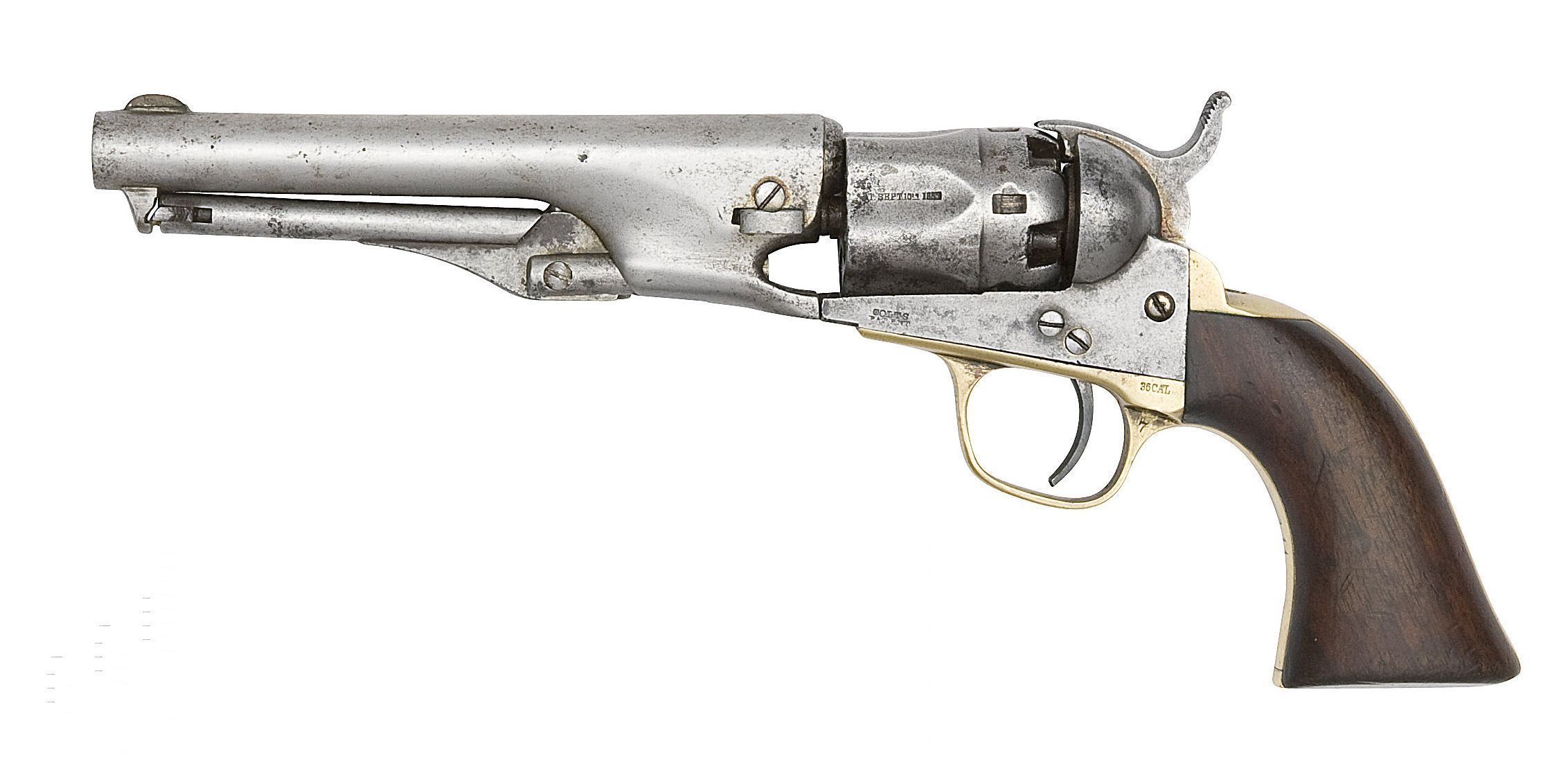 Bonhams : A Colt 1862 Model Police Percussion Revolver