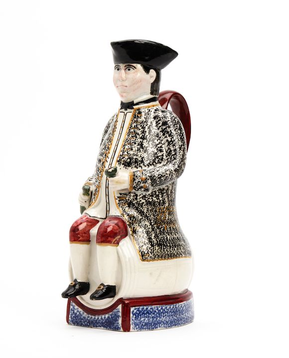 Bonhams : A very unusual 'Publican' Toby jug, possibly Scottish Circa 1830