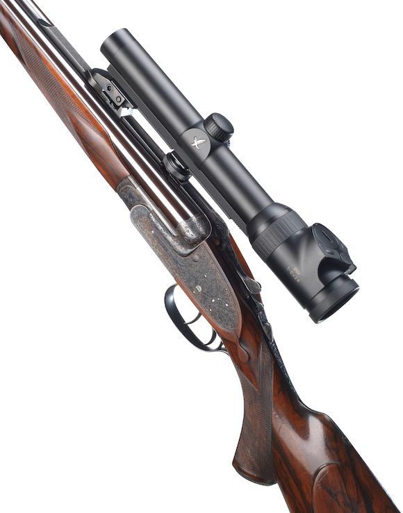 Bonhams : A fine Sinclair-engraved .375 (H&H Mag Belted Rimless) .300 ...