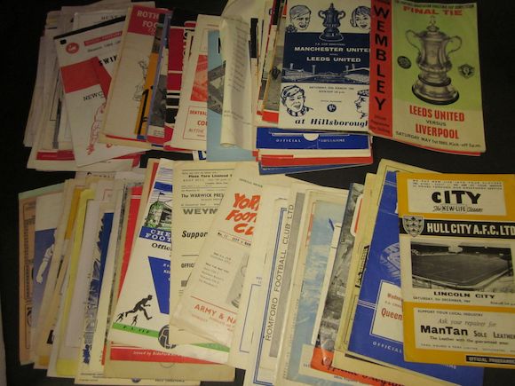 Bonhams : A complete collection of 1964/65 F.A. Cup football programmes ...