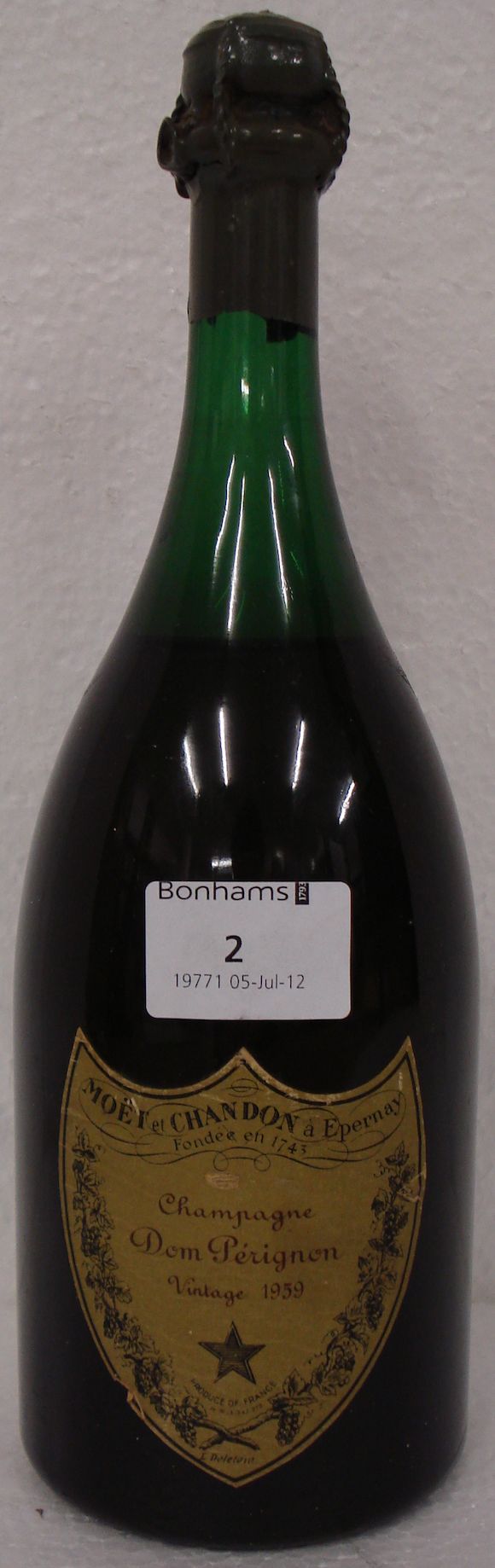 Bonhams : Dom Pérignon 1959 (1)