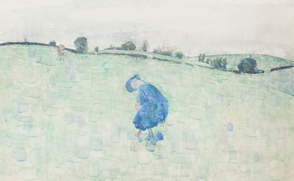 Bonhams : John Quinton Pringle (British, 1864-1925) Landscape with ...